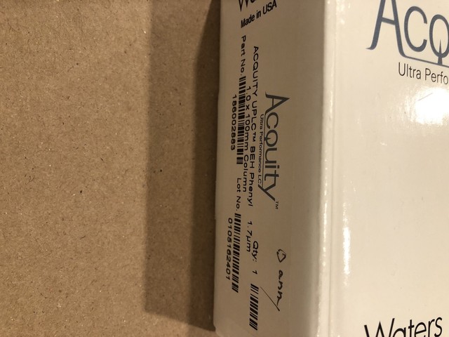 Waters ACQUITY UPLC BEH C18 Chromatography Column (186002350) for sale ...