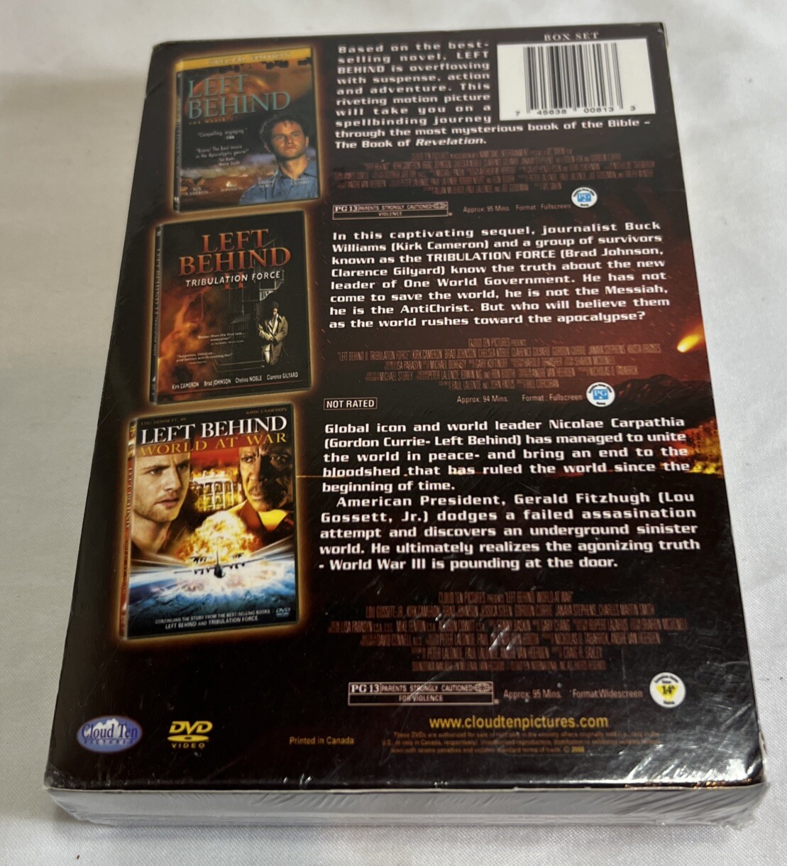 Left Behind Trilogy (DVD, 2008, 4-Disc Set) for sale online | eBay