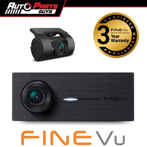 FineVu FHD GPS Dash Cam Front & Rear Camera 32GB | GX33 2CH | eBay ...