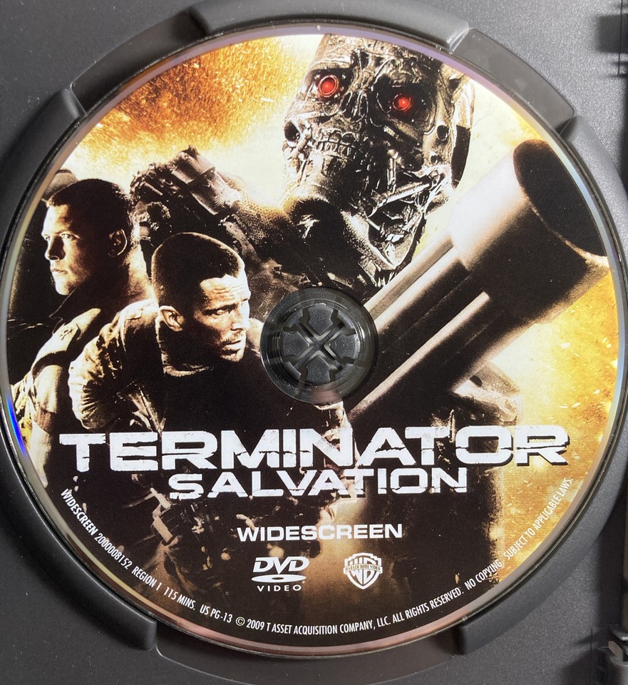 Terminator Salvation (DVD, 2009, Widescreen Edition) 883929038275 | eBay