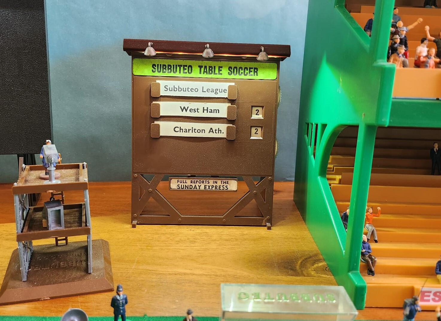 LIGHTING KIT FOR SUBBUTEO SCOREBOARD SET Z C115 EVENING KICK OFF NOW AN ...