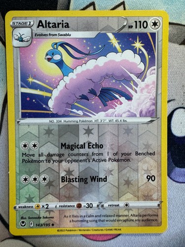 Altaria Reverse Holo English Pokemon TCG BKO409 | eBay