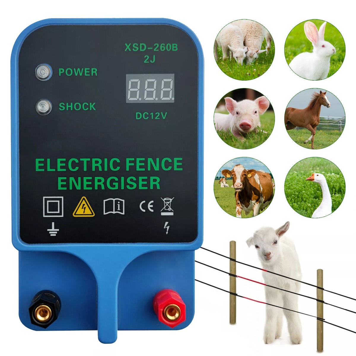 Fi Shock Battery Fence Charger Best Fi Shock Battery Powered Electric