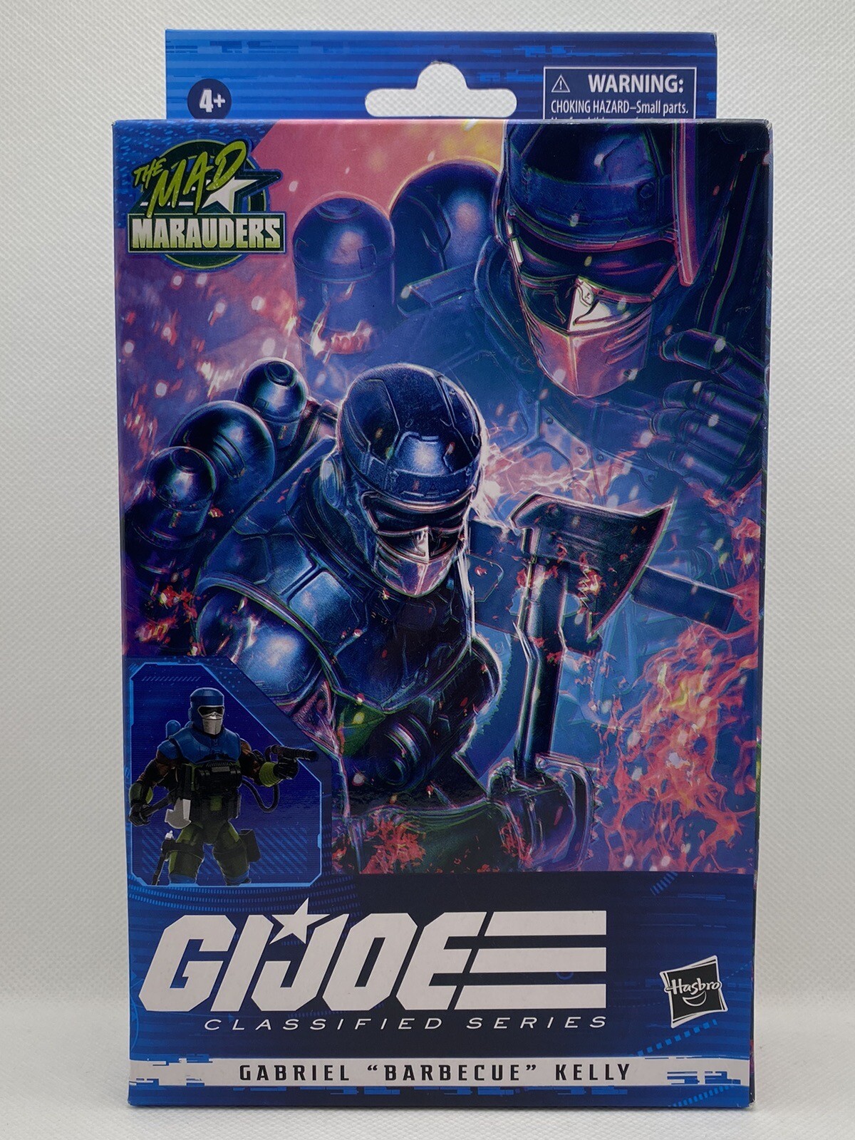 GI Joe Classified Series 6" Mad Marauders Barbecue Figure Gabriel Kelly ...