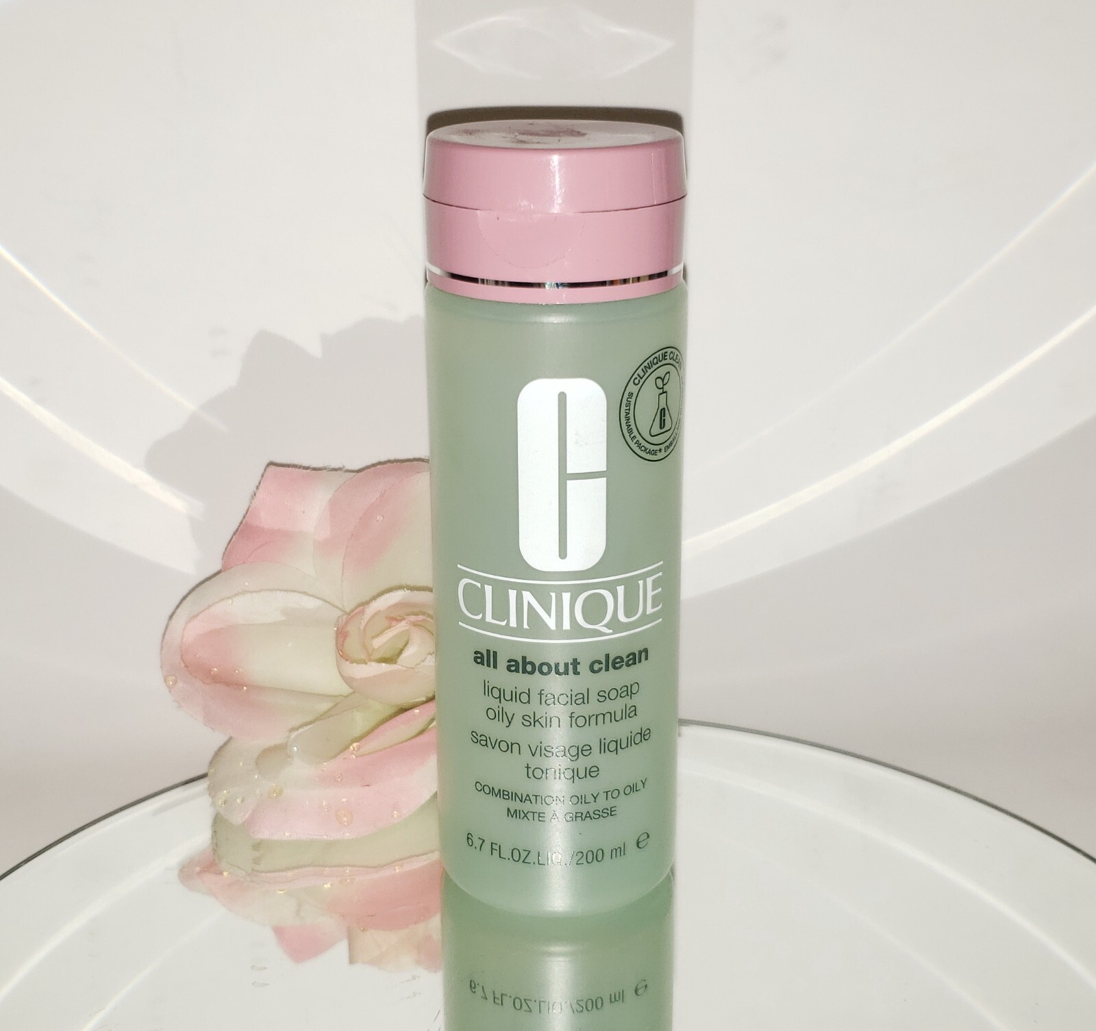 Clinique All About Clean Liquid Facial Soap 6.7oz Combination Oily to ...