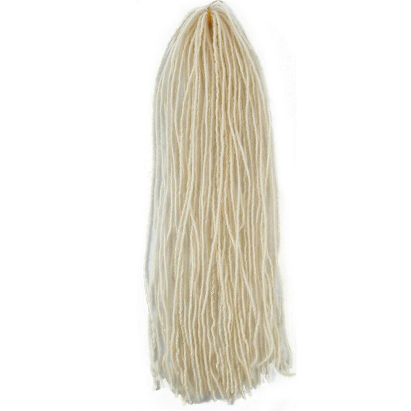 18" Thin Soft Faux Locs Micro Dreads Sister Locks Crochet Braids Hair ...