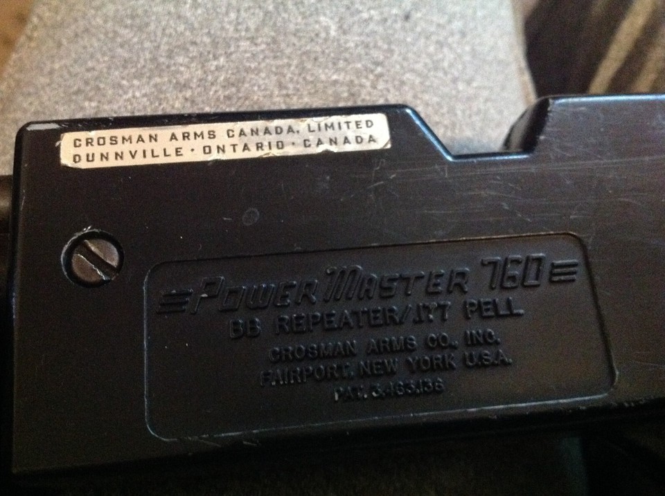 Crosman Arms Canada Power Master 760 BB/Pellet Repeater Air Rifle | eBay