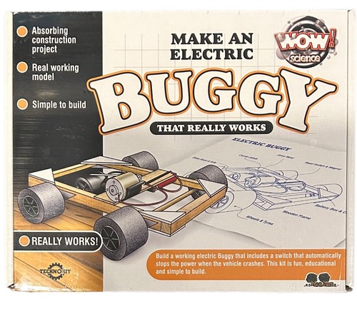 WOW! Science TimberSlot Build An Electric Buggy Construction Craft Kit ...