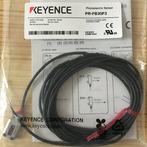 one New keyence Photoelectric switch sensor PR-FB30P3 Fast Shipping | eBay