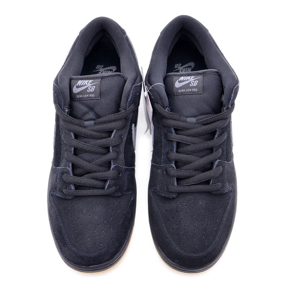 BQ6817-010 Nike SB Dunk Low Pro Black Fog Gum Light Grey (Men's) | eBay