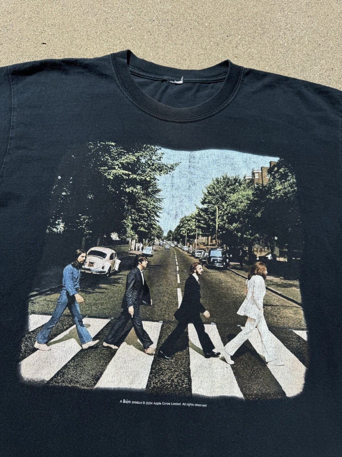 Vintage 2004 The Beatles Abbey Road Album Promo T-Shi… - Gem