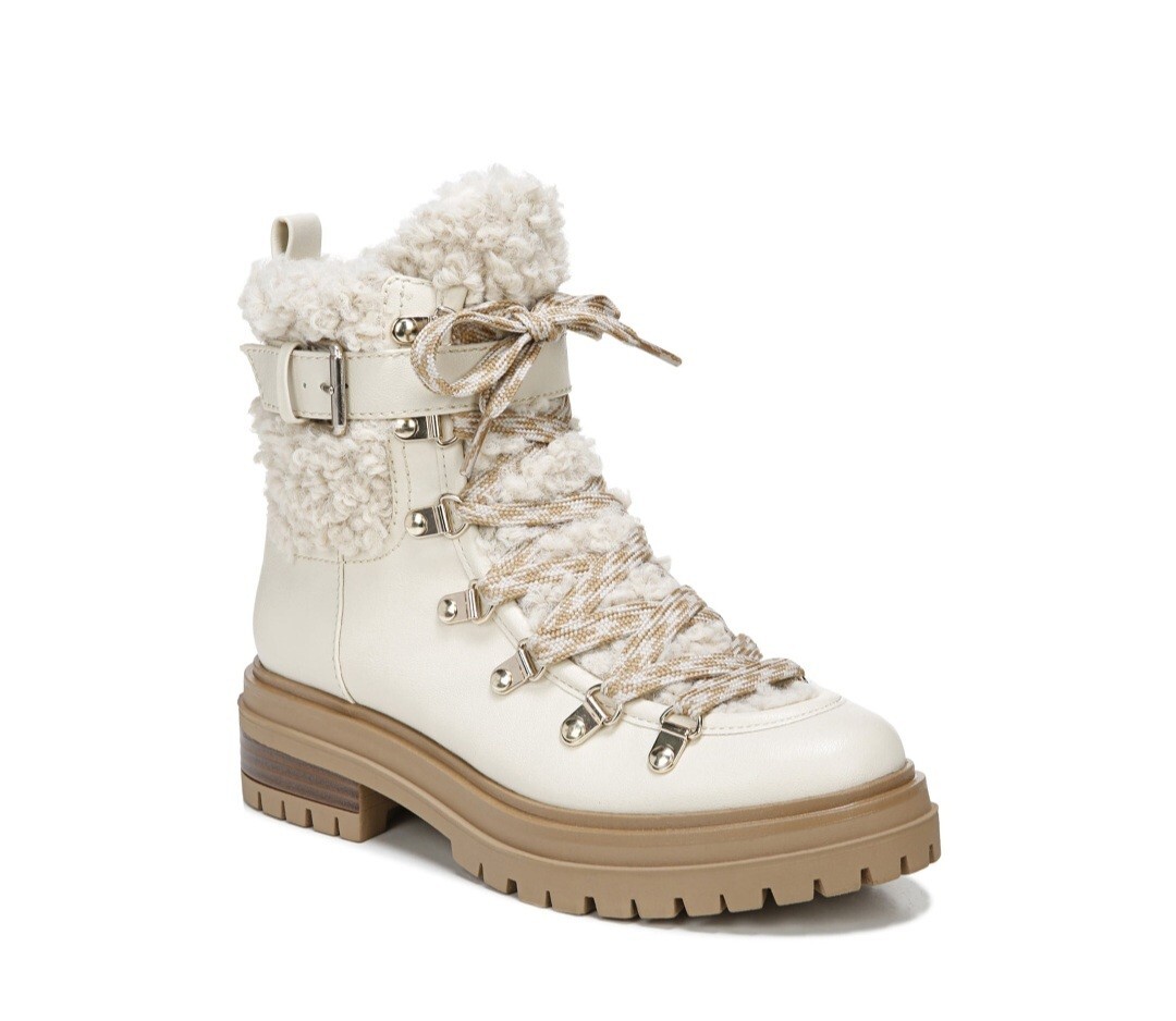 Circus by Sam Edelman Hiker Boot Women's Modern Ivory Gretchen ...
