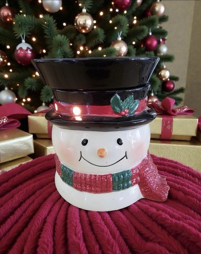 SCENTSY Retired * Bluster * Snowman NEW Warmer Holiday Collection | eBay
