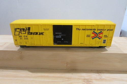HO Scale Rail Box 50' Box Car ABOX #51245 Lot#5285 | eBay