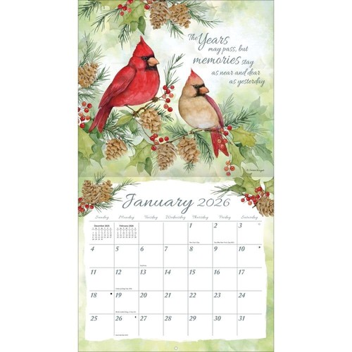 Lang, Year of Remembrance 2026 Wall Calendar, 13.4'' X 12'', 12-Month ...