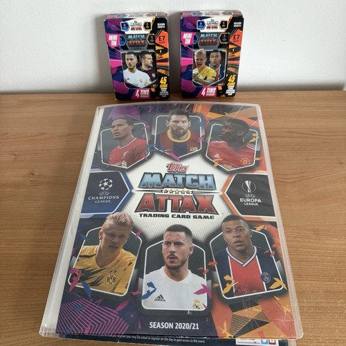 Binder Match Attax 20/21 With 2 Sealed Tins Champions League | eBay UK