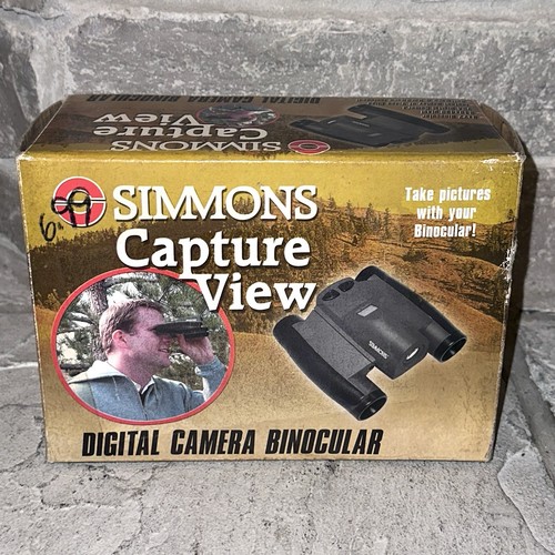 New Simmons CaptureView VGA 8x22 Digital Camera Binoculars #822216 ...