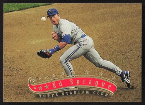 1997 Topps Stadium Club Members Only Ed Sprague #25 Toronto Blue Jays ...