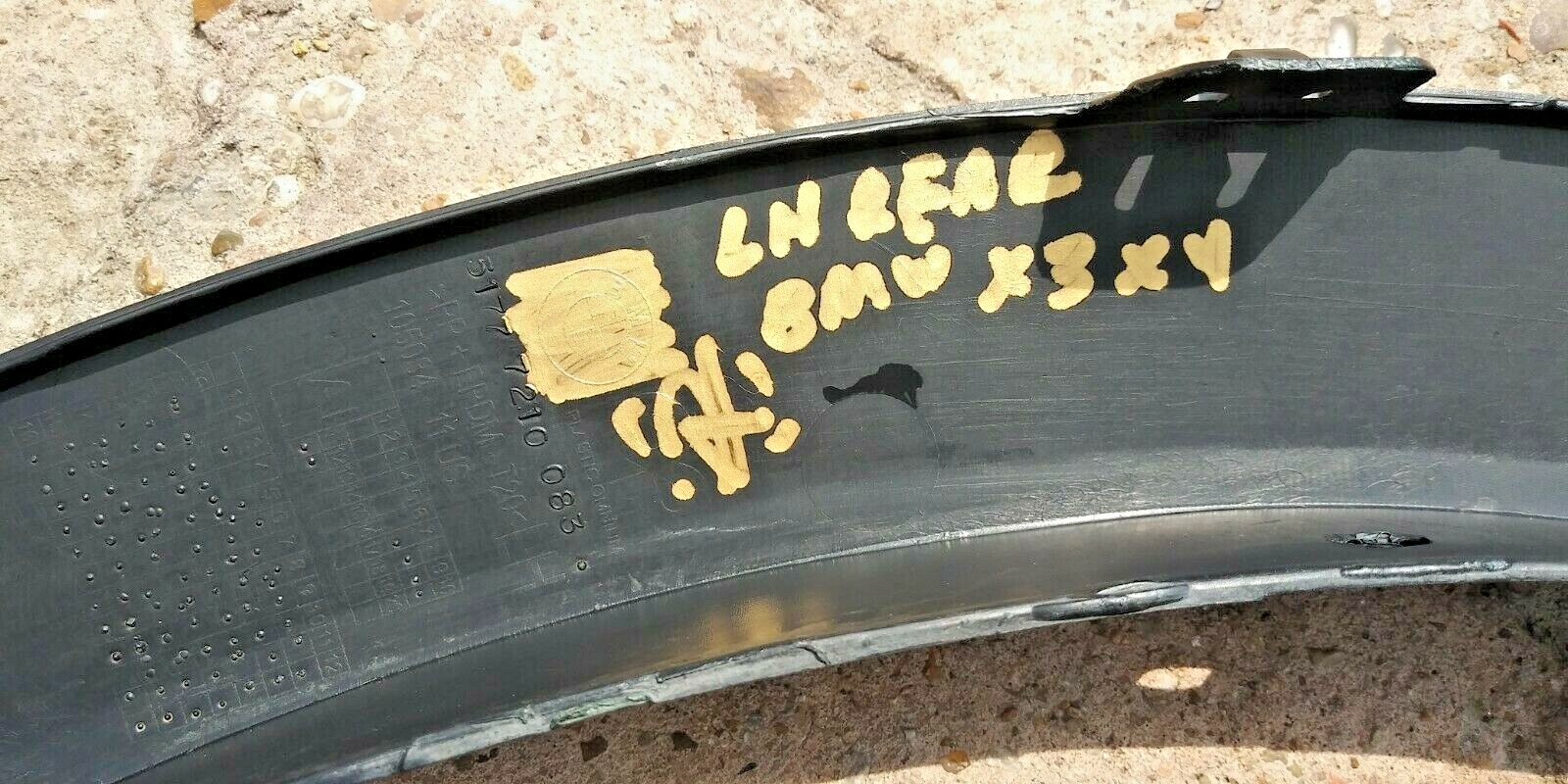 2011-2017 BMW X3 2015-2018 X4 LH Rear Arc Moulding 51777210083 OEM ...