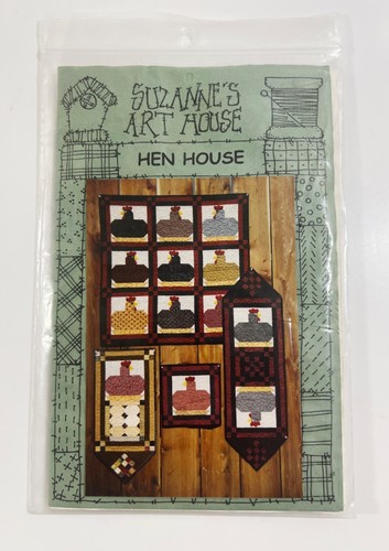 “Hen House” by Suzanne’s Art House, Quilt and Table Runner Patterns | eBay