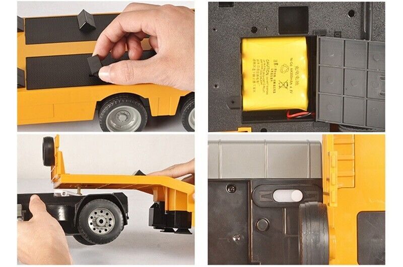 Large Remote Control Transport Truck - E562 Semi-Trailer with Working ...