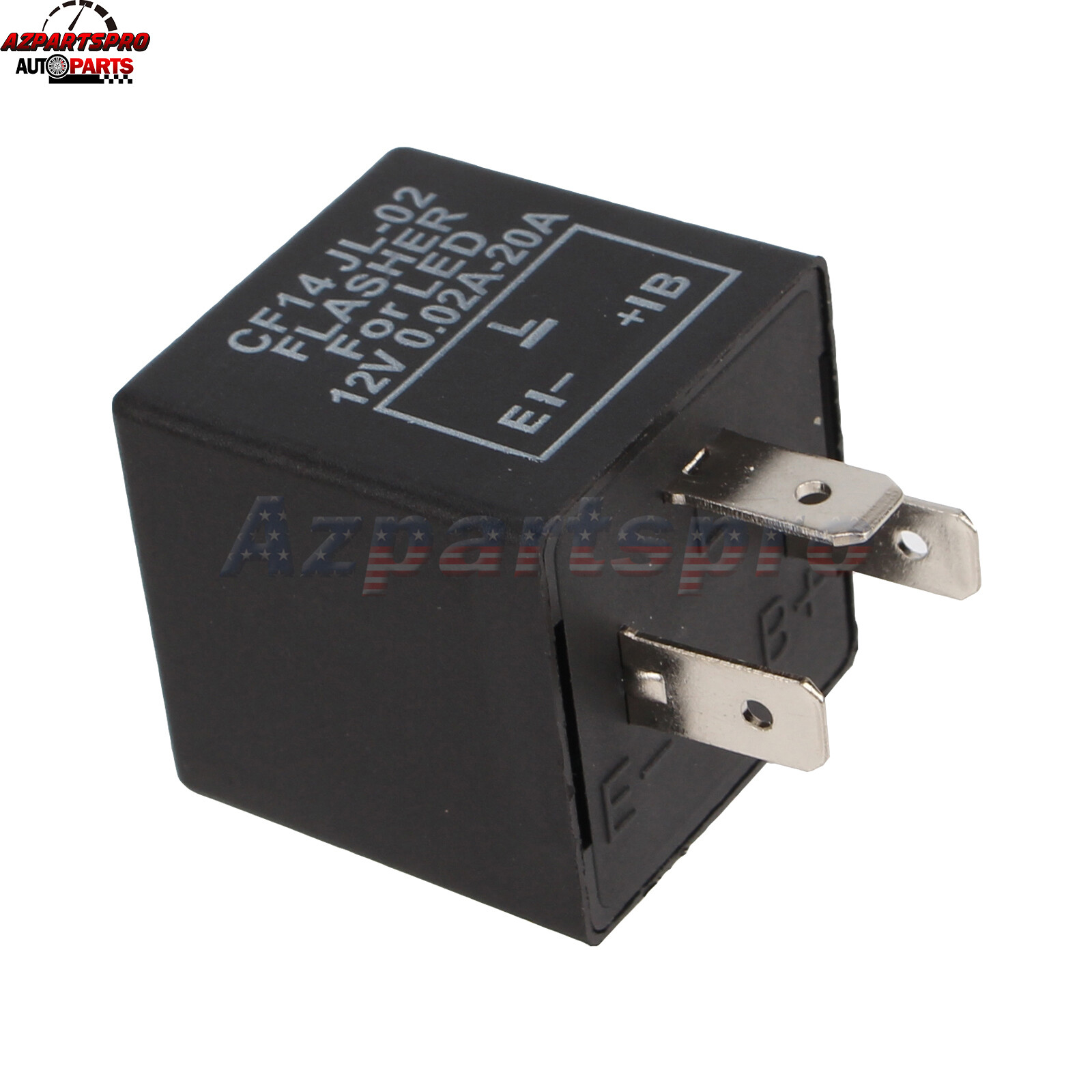 Turn Signal Hazard LED Flasher Relay CF14 3Pin JL-02 Fix Fast Hyper ...