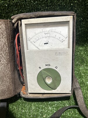 Megger Circuit Testing Ohmmeter Bakelite Evershed & Vignoles Vintage ...