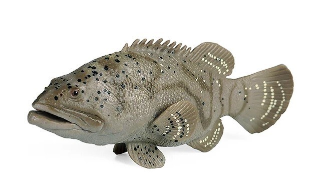Grouper Fish Sea Animal Toy PVC Action Figure Doll Kids Toys Party ...