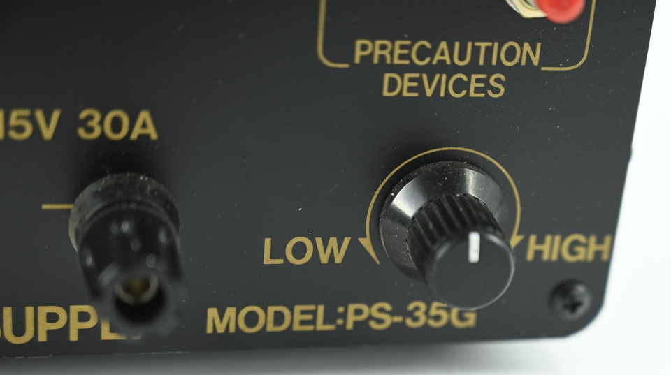 Pyramid Gold Series PS-35G Regulated Power Supply 30A | eBay