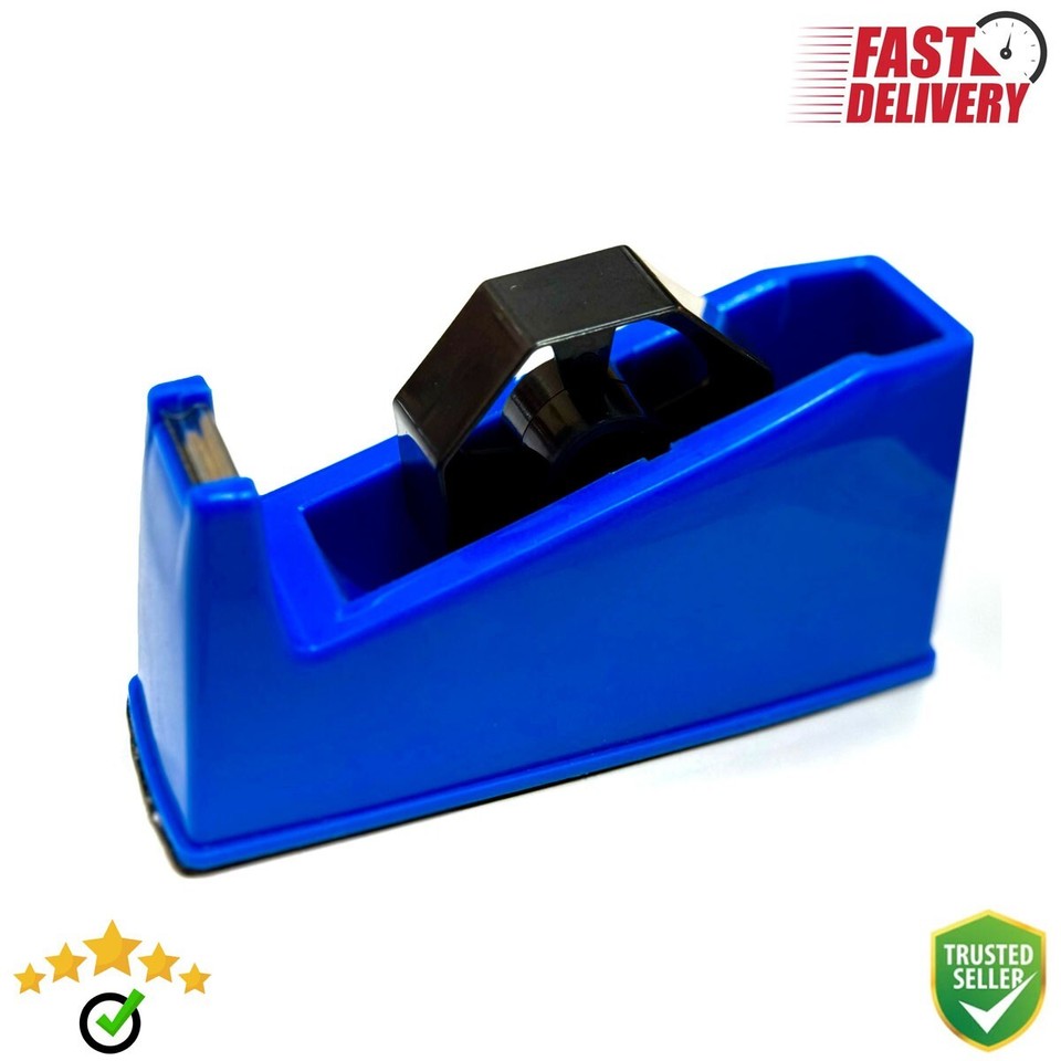 HEAVY DUTY TAPE DISPENSER DESKTOP DESK OFFICE WEIGHT SELLOTAPE ...