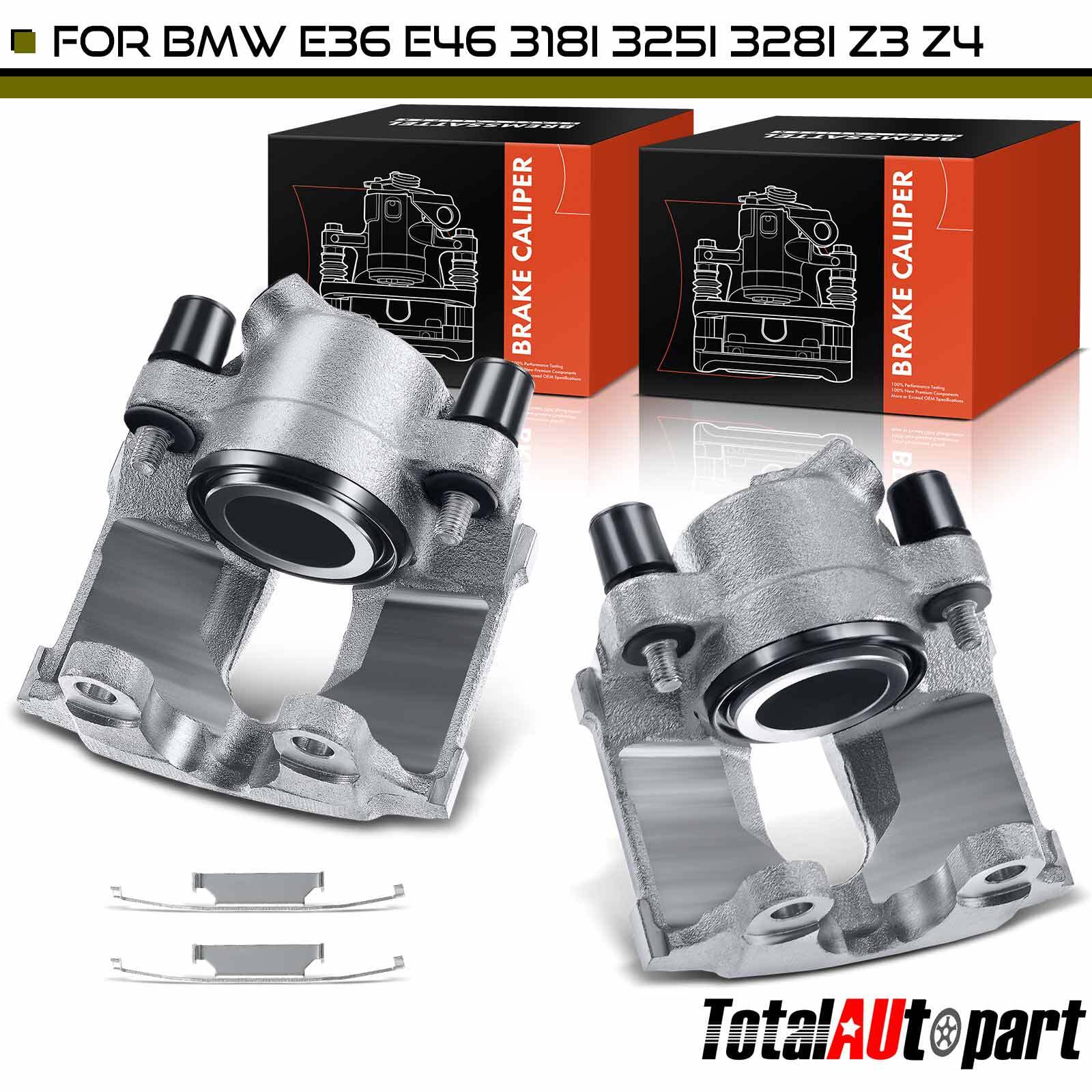 2x Brake Calipers Metal Piston Front for BMW E36 E46 318is 320i 325i ...