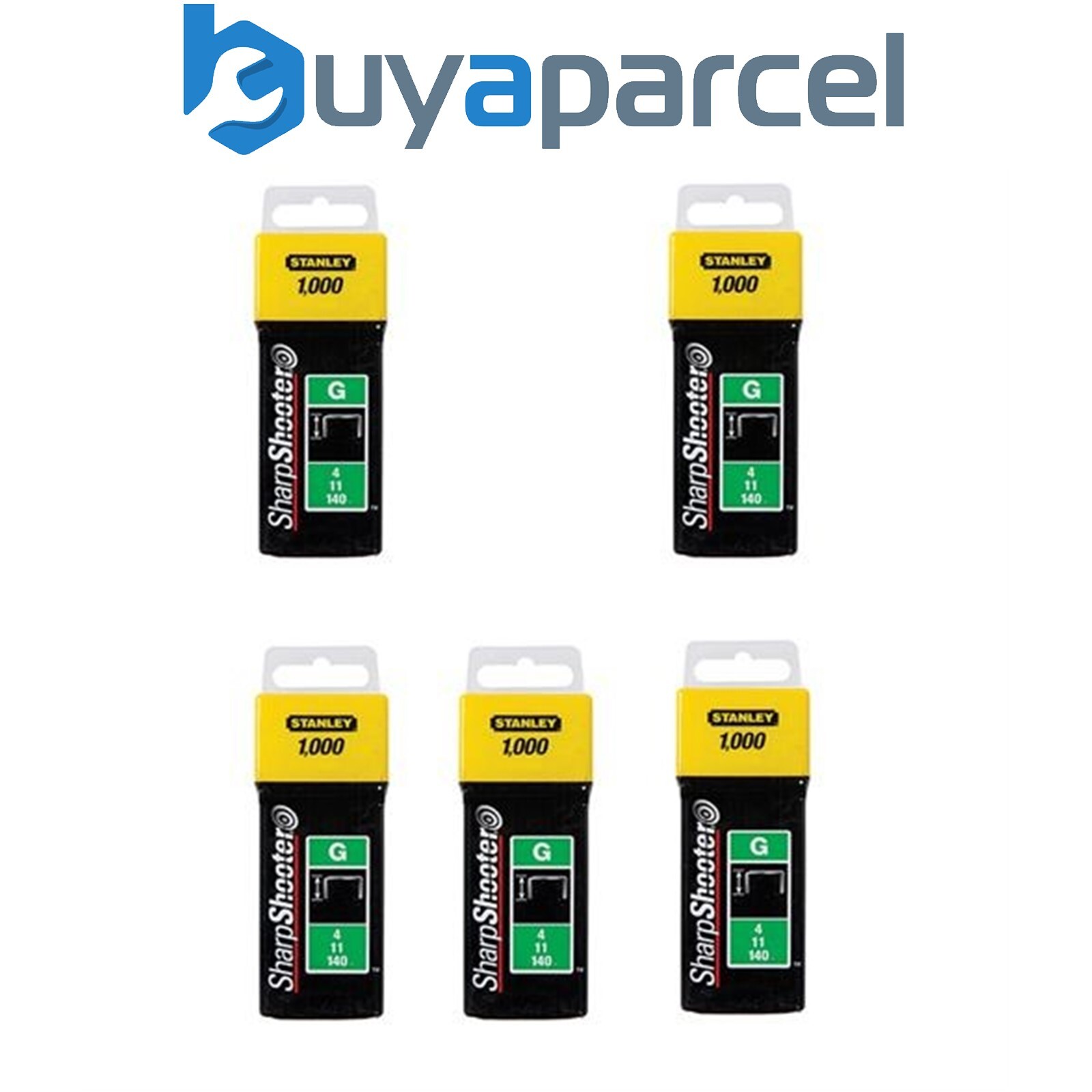 Stanley 1-tra706t 5000 X Heavy Duty Staples 10mm 3/8" Tra706 ...