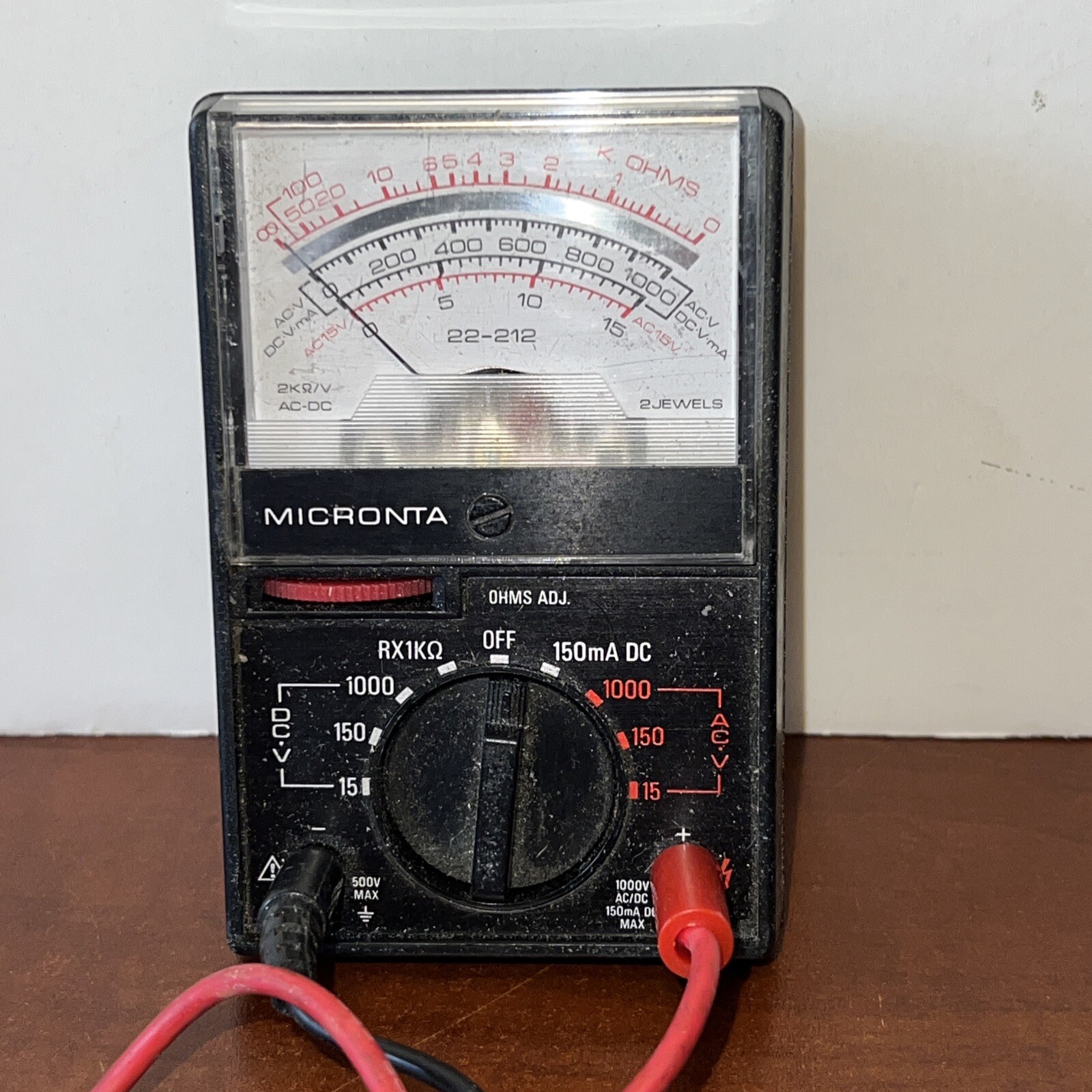 Vintage Radio Shack Micronta 8-Range Multitester 22-212 | eBay