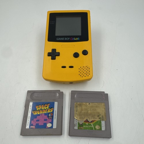 Nintendo Game Boy Color Console CGB-001 - Dandelion Yellow 100% OEM ...