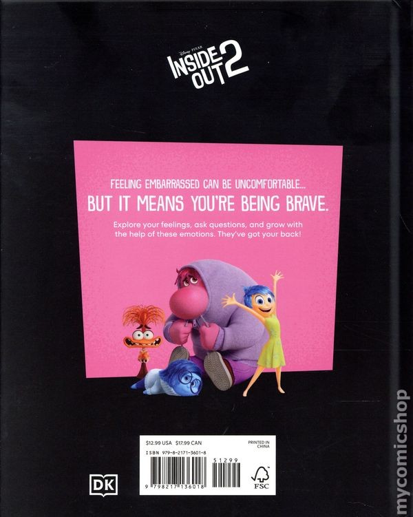 Disney Inside Out 2: Hello, I'm Embarrassment HC #1-1ST NM 2025 Stock ...