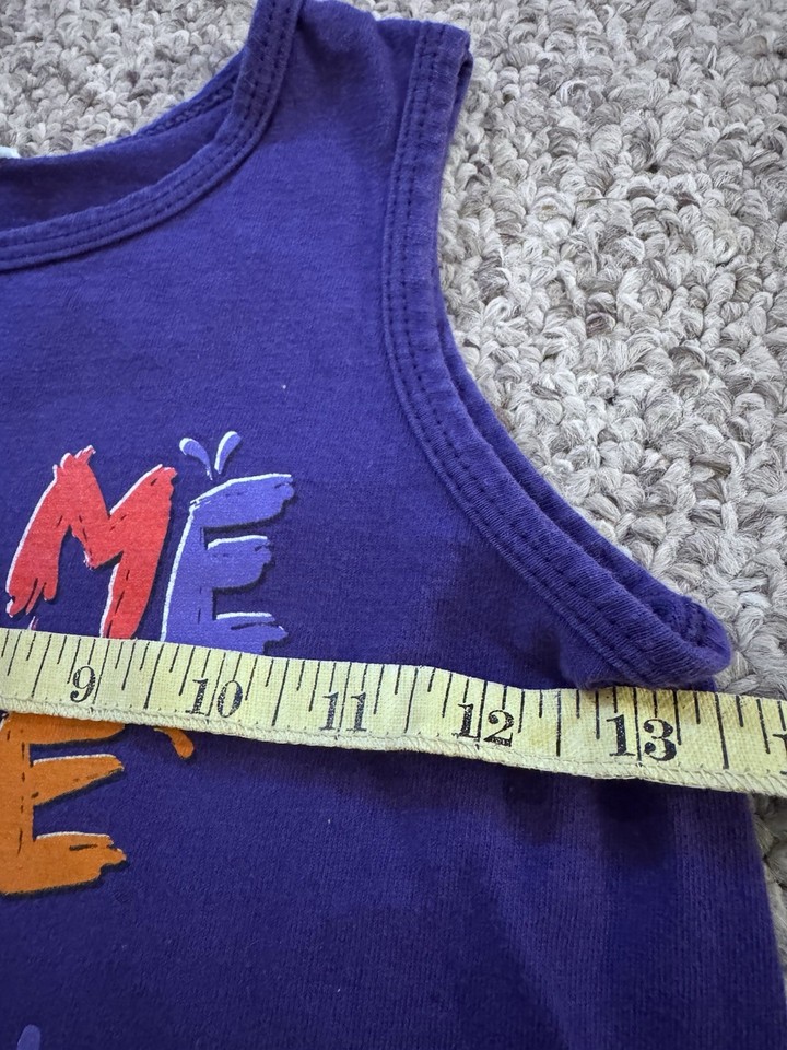 Vintage 90s Y2K Elmo Sesame Street Sesame Place 90s Surf Beach Tank ...