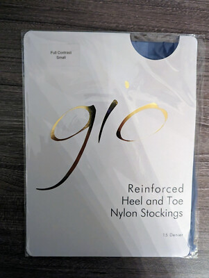 GIO Stockings Moonshadow Limited edition FULL CONTRAST RTH & welt Size ...