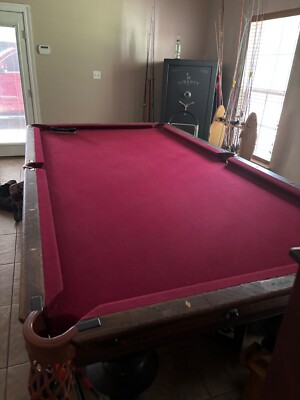 Brunswick Antique Pool Table | eBay