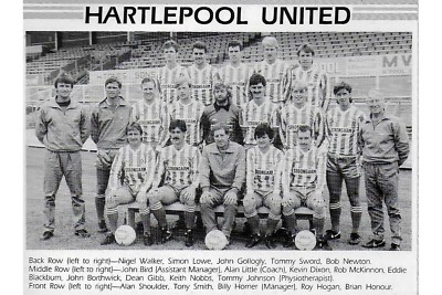 HARTLEPOOL UNITED FOOTBALL TEAM PHOTO>1986-87 SEASON | eBay UK