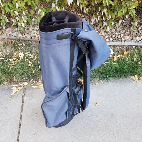 Pro Select Golf Bag ⛳5-way Divider, Shoulder Strap Rain Cover Vintage ...