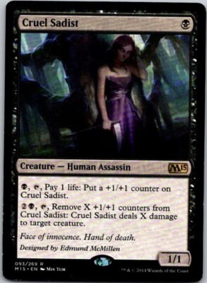 Magic the Gathering Cruel Sadist Core Set 2015 MTG Free Shipping! | eBay