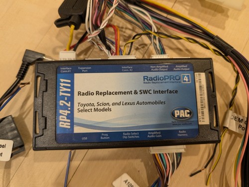 PAC Radio Module Interface - RP4.2-TY11 RadioPRO 4 Toyota Scion Lexus ...
