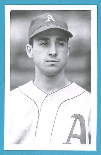 Albert Bronk Brancato (Athletics) Vintage Baseball Bordered Postcard ...