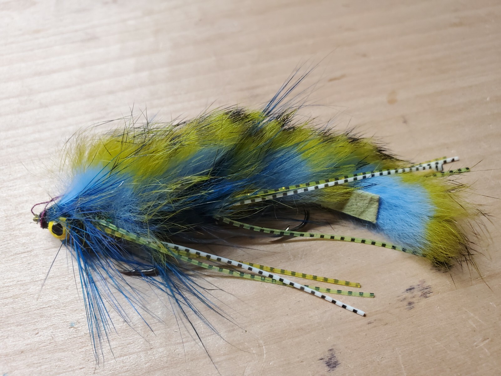 Articulated Bass Streamer fly fishing lure | eBay