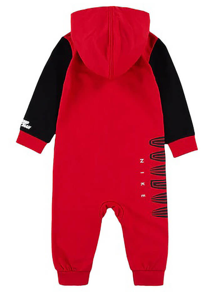 Jordan MJ MVP Baby Boy Full-Zip Red Hooded Coverall 55B728-R69 | eBay