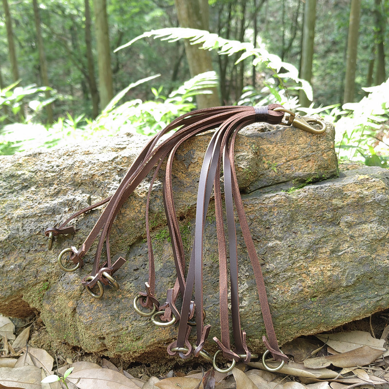 Hunting Leather 12 Loop Duck Carrier Strap Birds Hanger Game Pigeon ...