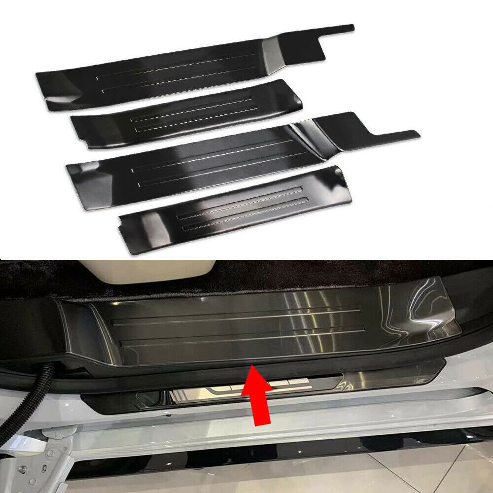 4Pcs Fits for All New Sienna 2021-2024 Door Sill Scuff Molding Guard ...