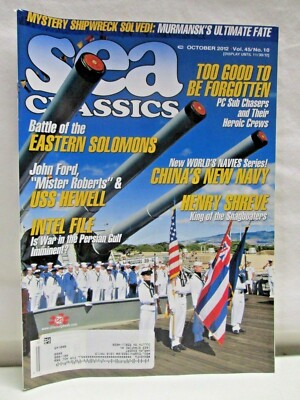 Sea Classics Magazine October 2012 John Ford Mister Roberts & USS ...