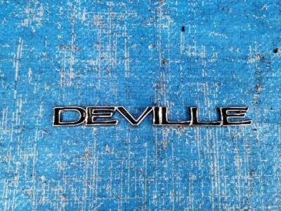 94 95 96 97 98 99 CADILLAC DEVILLE SIDE EMBLEM LOGO BADGE SYMBOL OEM ...