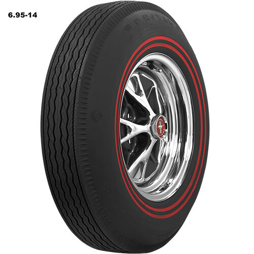 U.S. ROYAL Bias Ply Dual Redline 695-14 3/8" DRL (Quantity of 4) | eBay